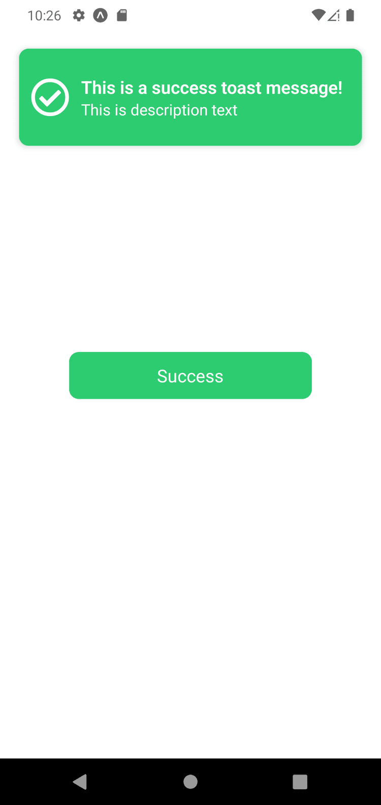 Toast Messages In React Native React Native Space